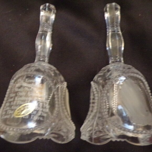 Other | Set Of 2 Crystal Bells | Poshmark
